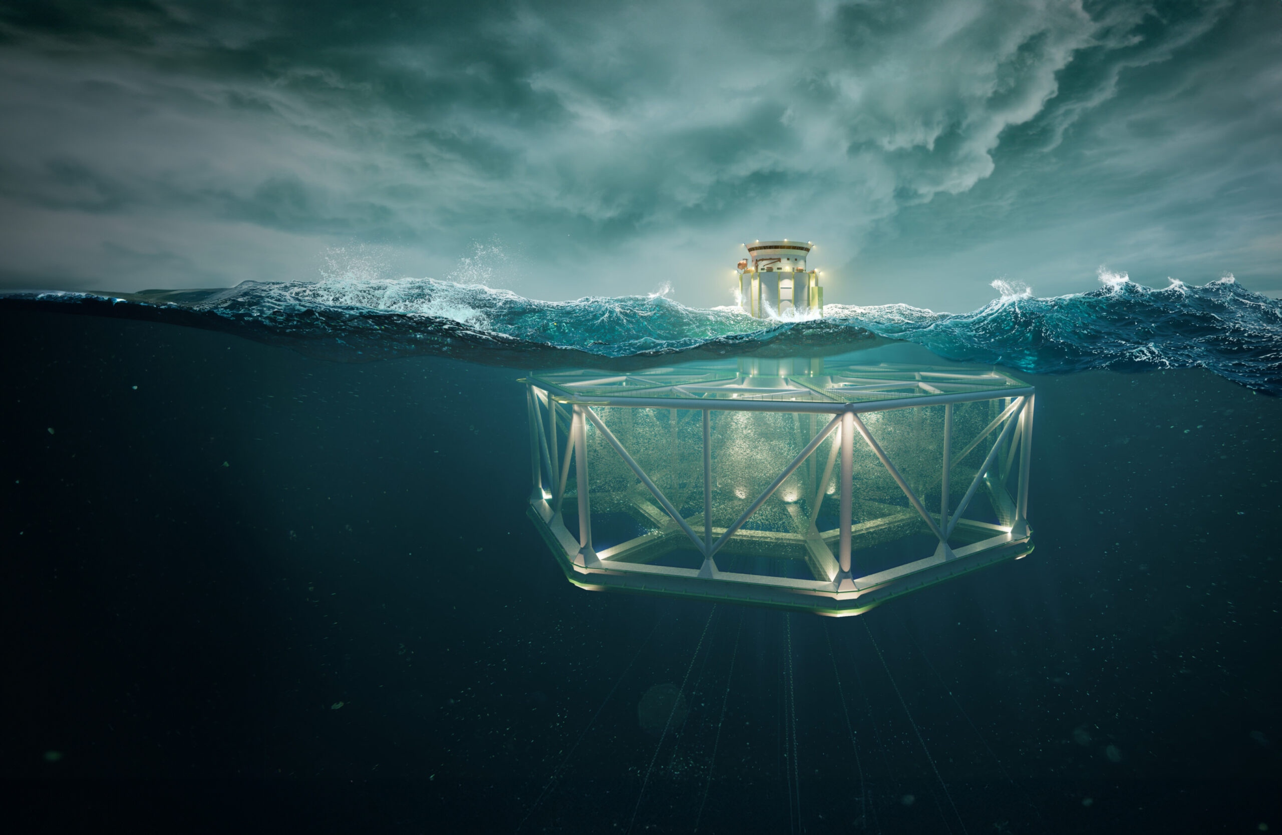 Havbruk (nesten) til havs – AquaNext